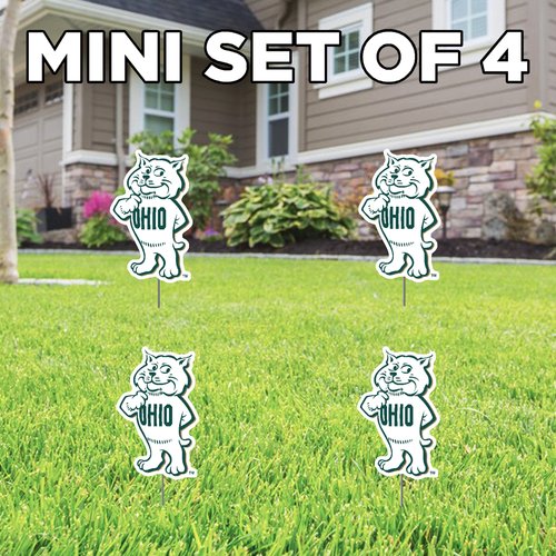 OHIO RUFUS MINI SET LAWN SIGNS – Ohio Bobcat Fan Store