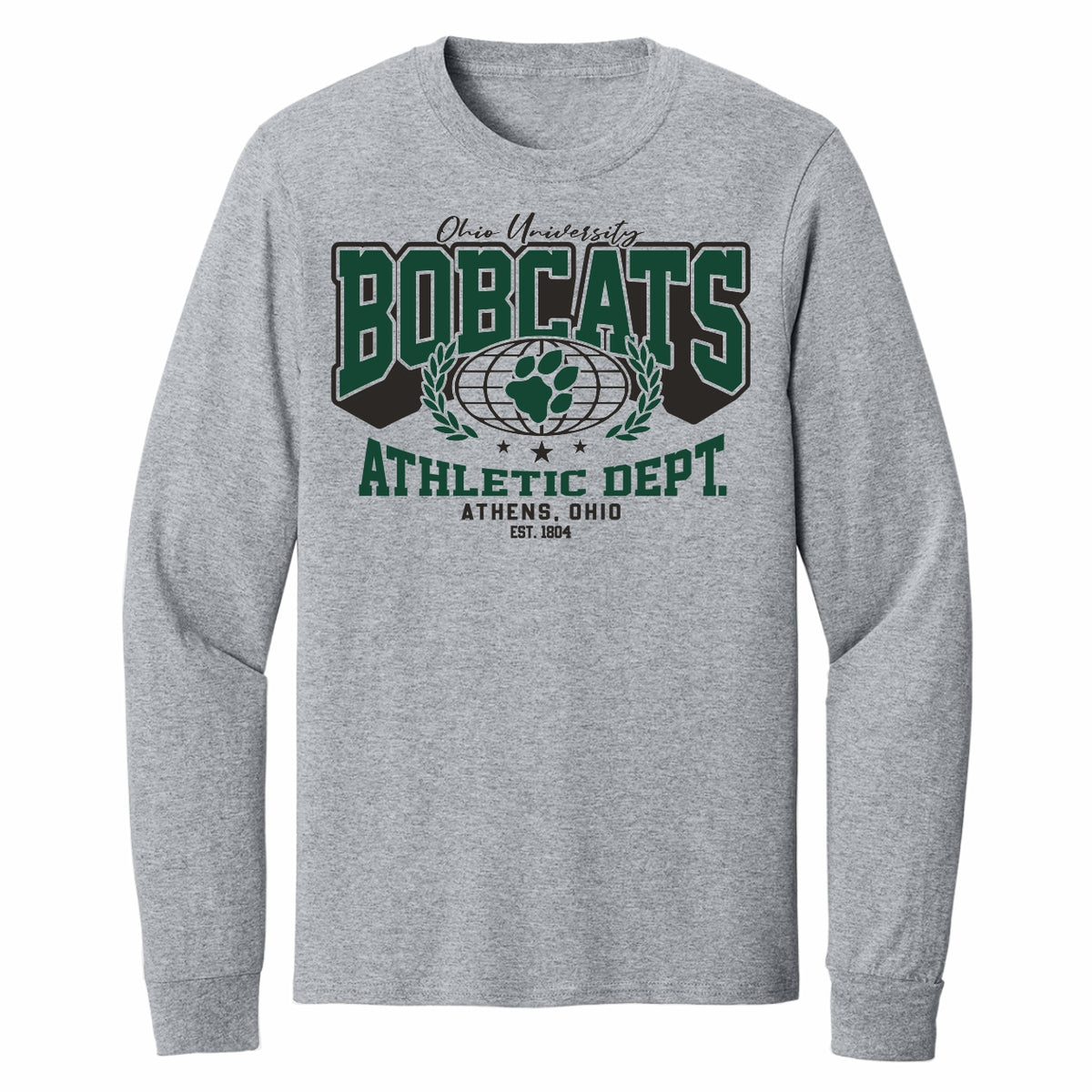 Ohio Bobcats Athletic Dept. Long-Sleeve Shirt – Ohio Bobcat Fan Store