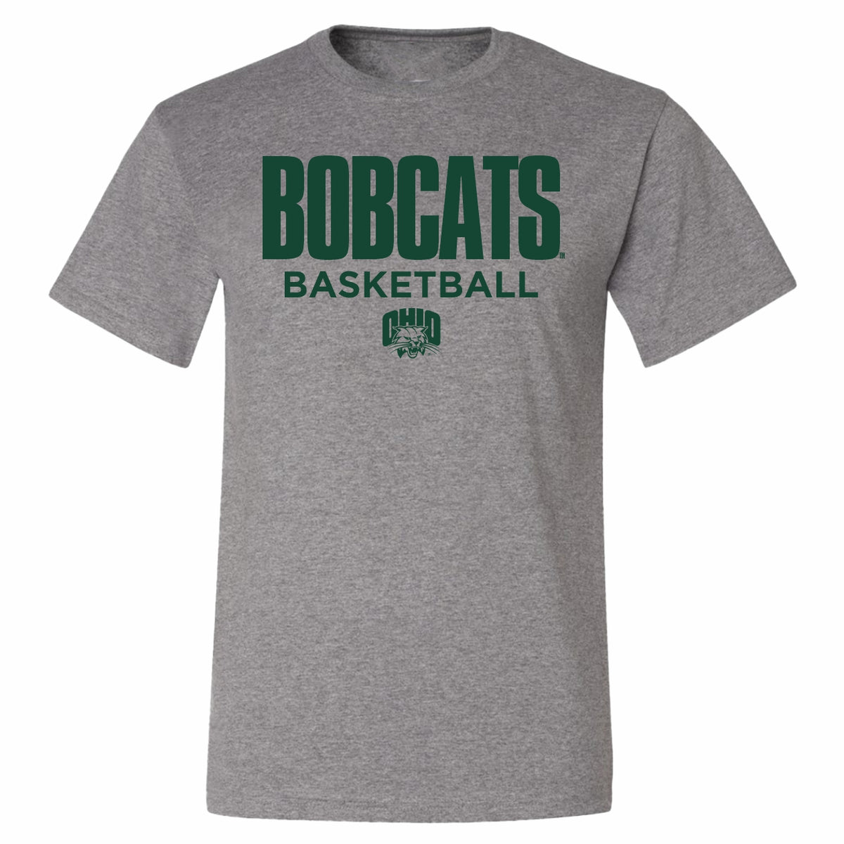 Ohio Bobcats Basketball Grey T-Shirt – Ohio Bobcat Fan Store