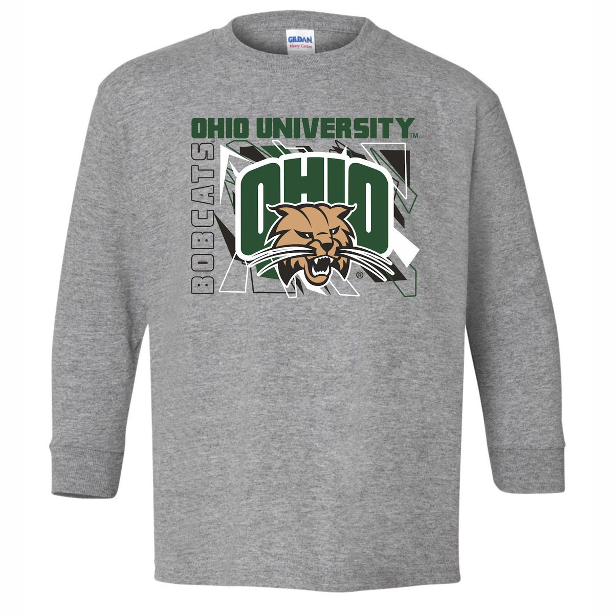 Ohio Bobcats Youth Shapes Long-Sleeve T-Shirt – Ohio Bobcat Fan Store