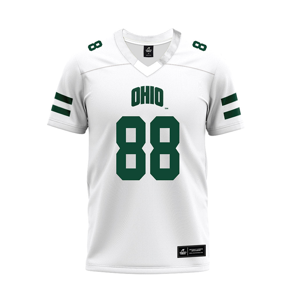 Ohio - NCAA Football : Caleb Gossett - White Premium Football Jersey ...