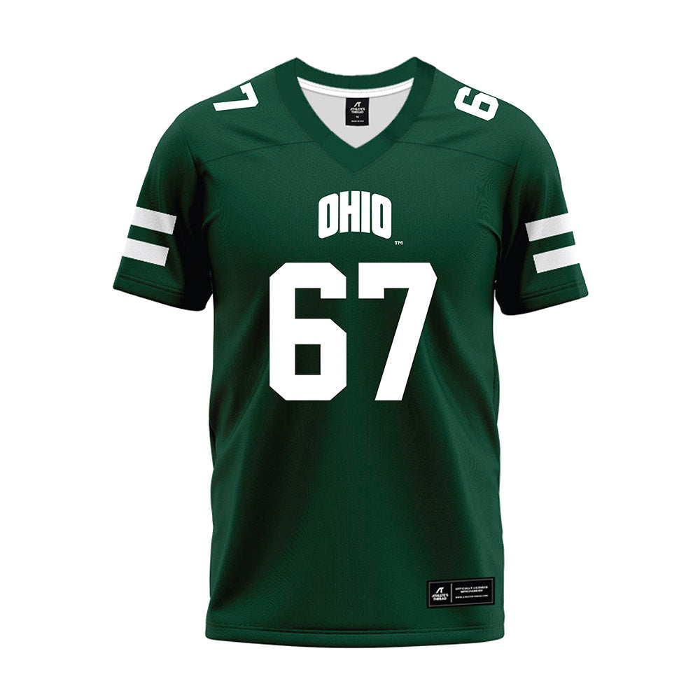 Ohio - NCAA Football : Kameron Wright - Green Premium Football Jersey ...