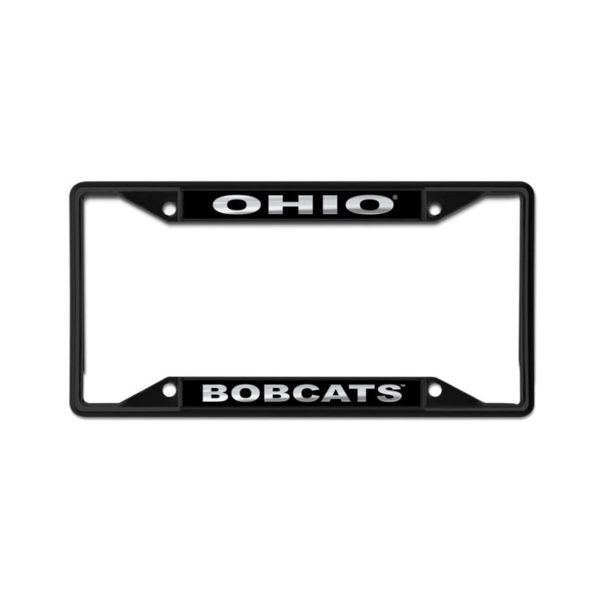 Ohio Bobcats Black License Plate Frame – Ohio Bobcat Fan Store